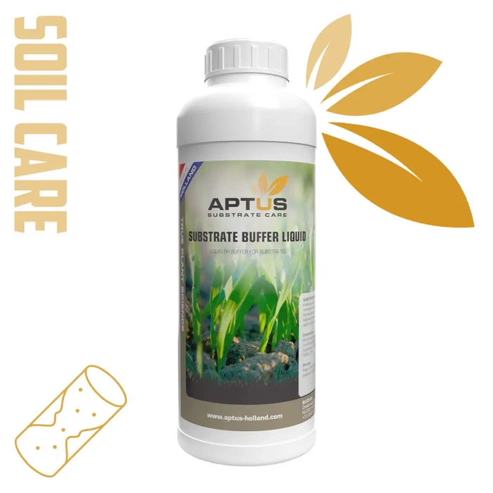 Aptus Substrate Buffer płyn- umożliwia uzyskanie idealnego bufora ph dla gleby i kokosu